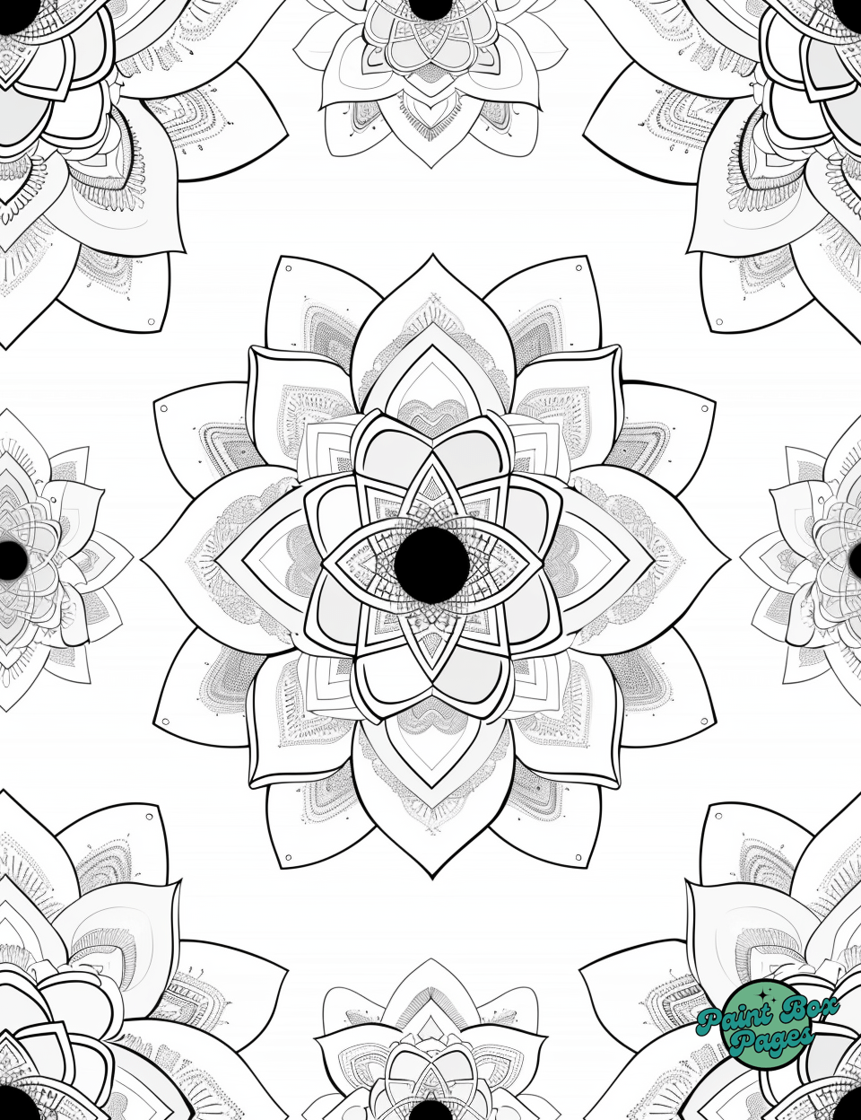 18 Mandala Flower Patterns For Adults