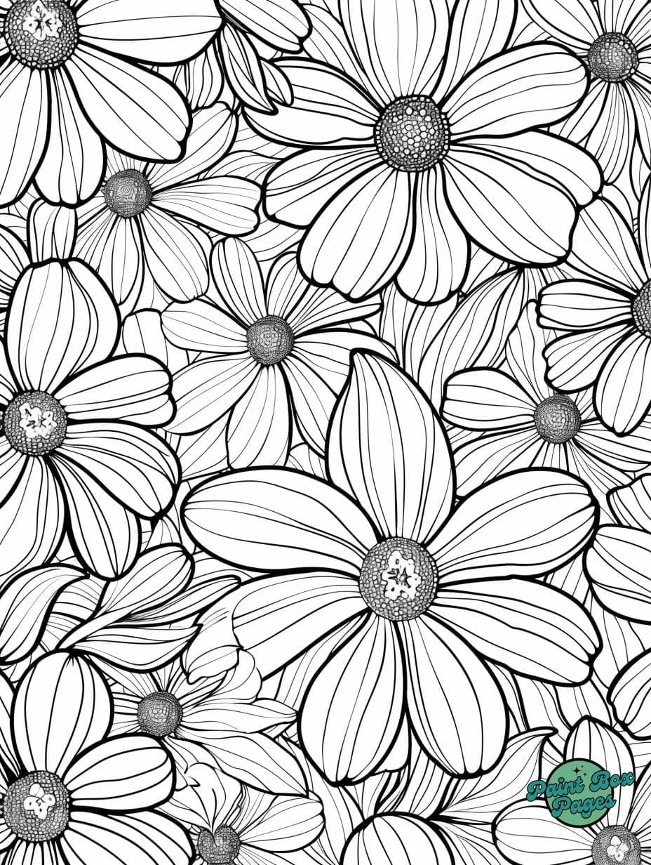 Cool patterns for kids coloring pages